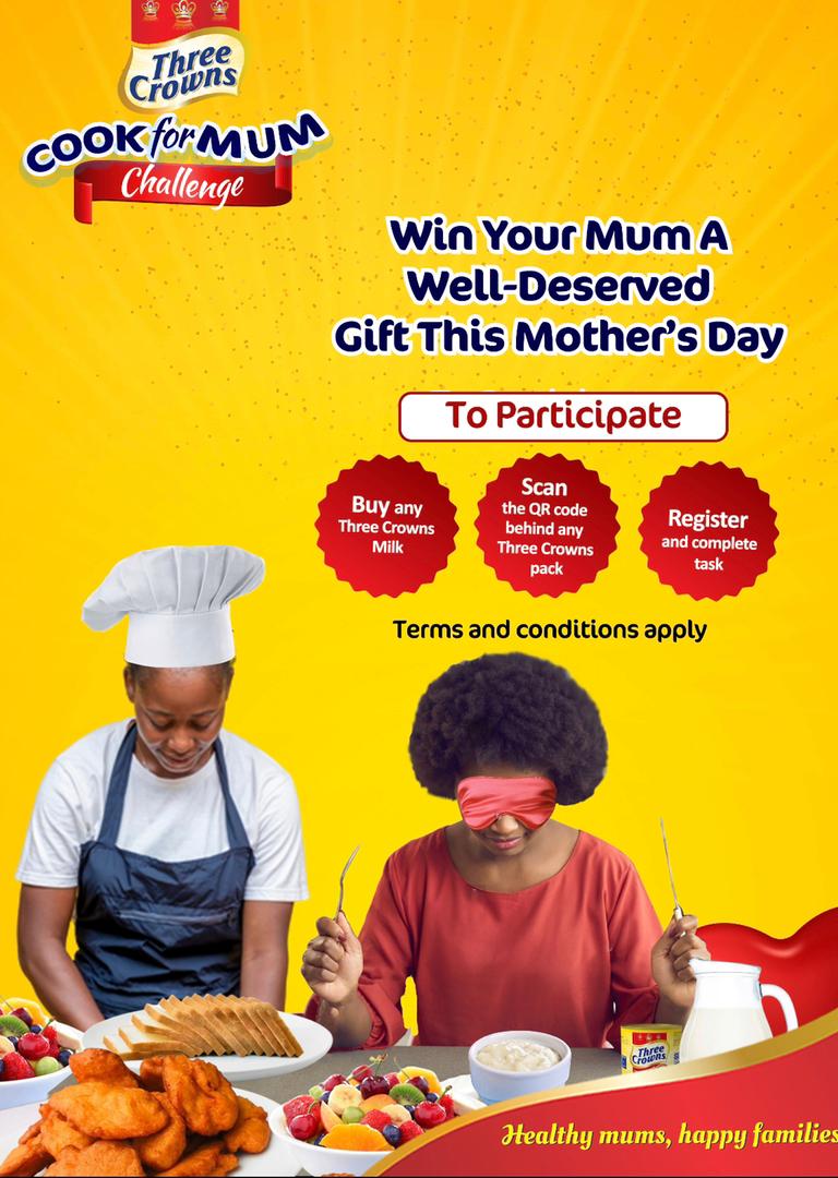 Three Crowns Milk celebrates Mother’s Day with ‘Cook for Mum’ campaign ...