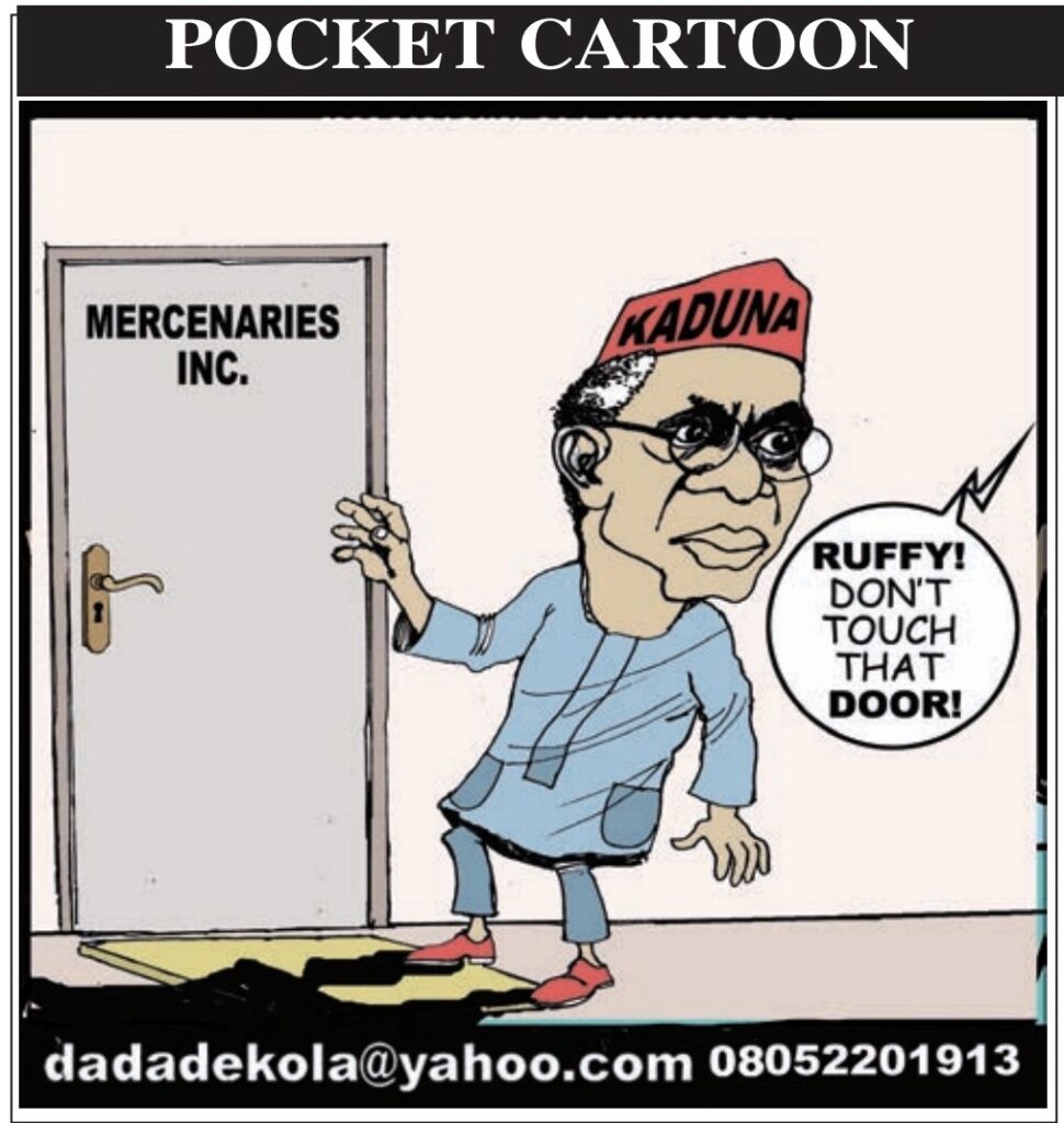 Cartoon: Insecurity and mercenaries - Vanguard News