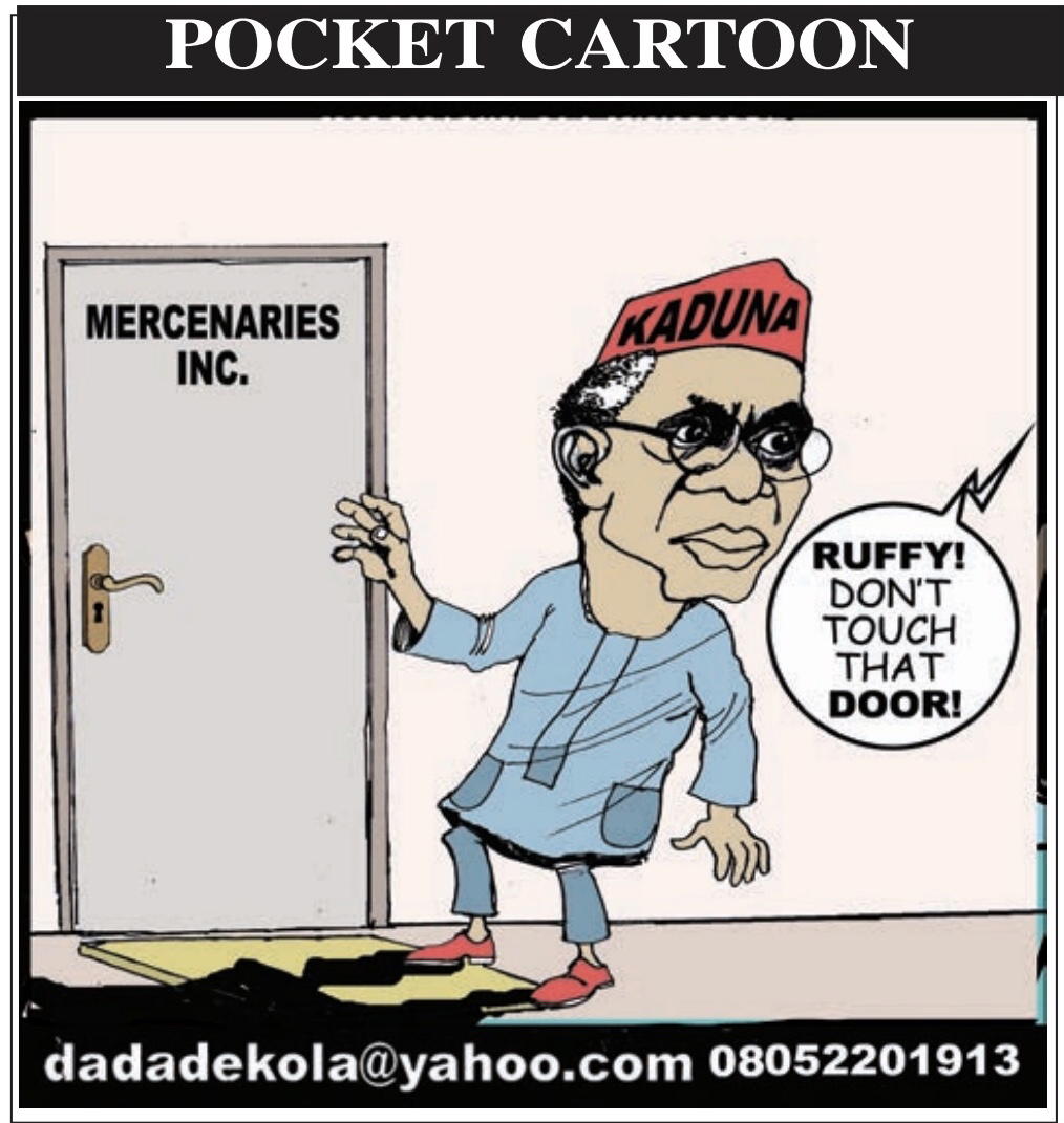 Cartoon: Insecurity and mercenaries - Vanguard News