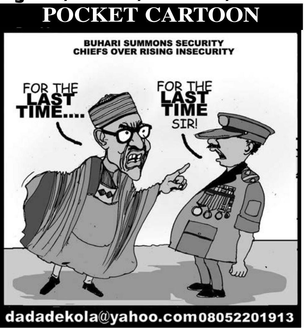 Cartoon: (In)security anthem - Vanguard News