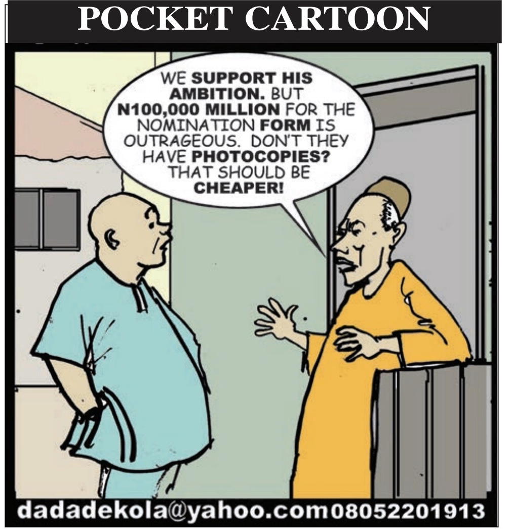 Cartoon: Photocopies of APC forms should be 20 Kobo - Vanguard News