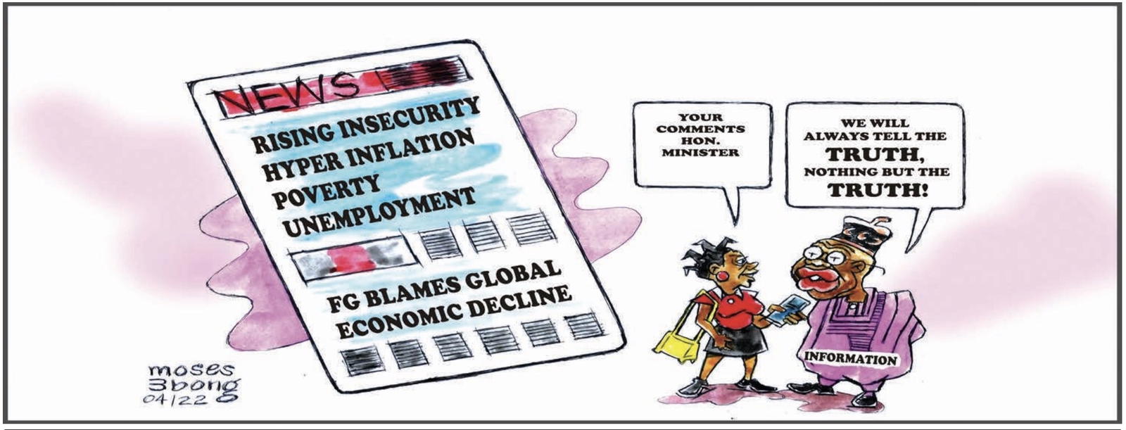 Cartoon: Ministry of (dis)Information - Vanguard News