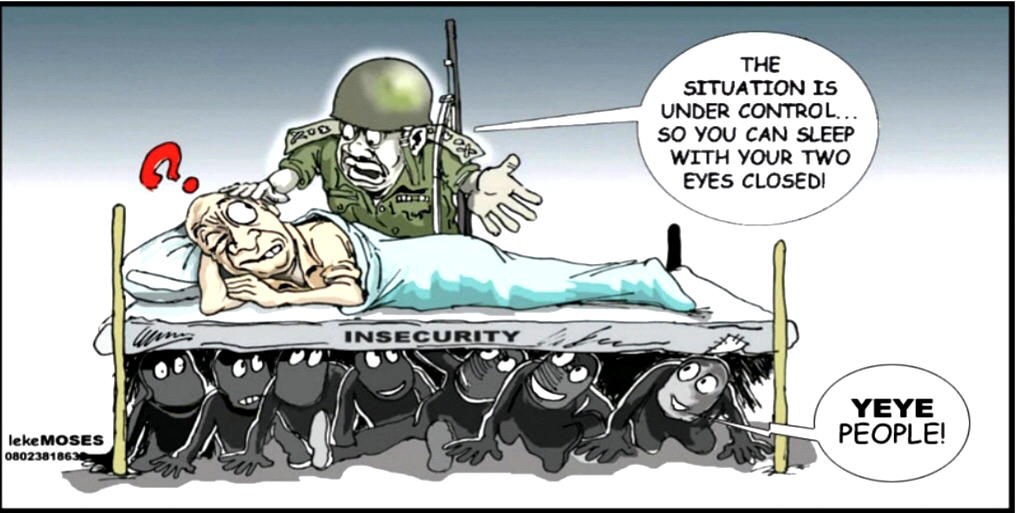 Cartoon: When lunatic calls you ‘mad’, you’re finished - Vanguard News