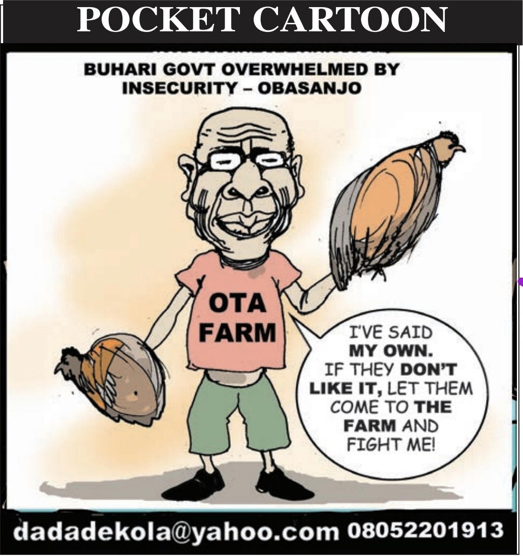 Cartoon: Ota farm needs labourers - Vanguard News