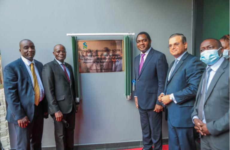 Standard Chartered officially launches US$40m new Head Office Building ...