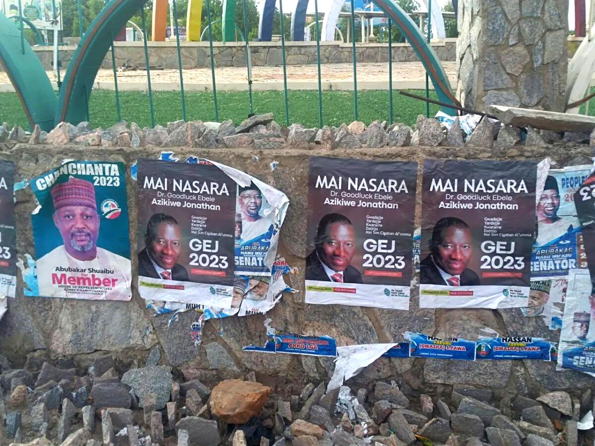 Goodluck Jonathan posters appear in northern Nigerian states - Vanguard ...