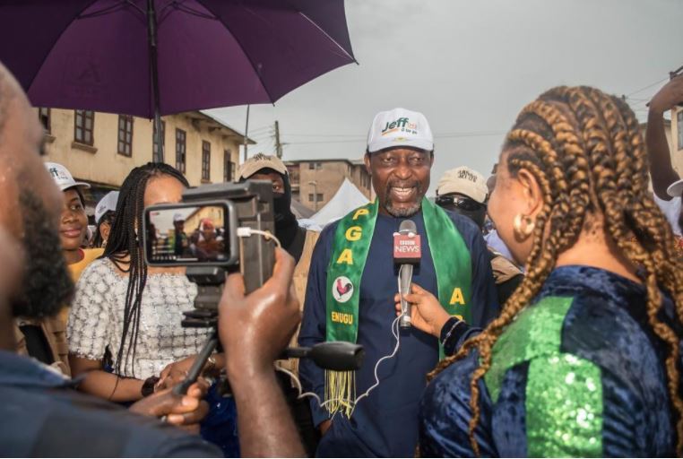 Enugu APGA Governorship aspirant, Jeff Nnamani graces Coal Camp Carnival