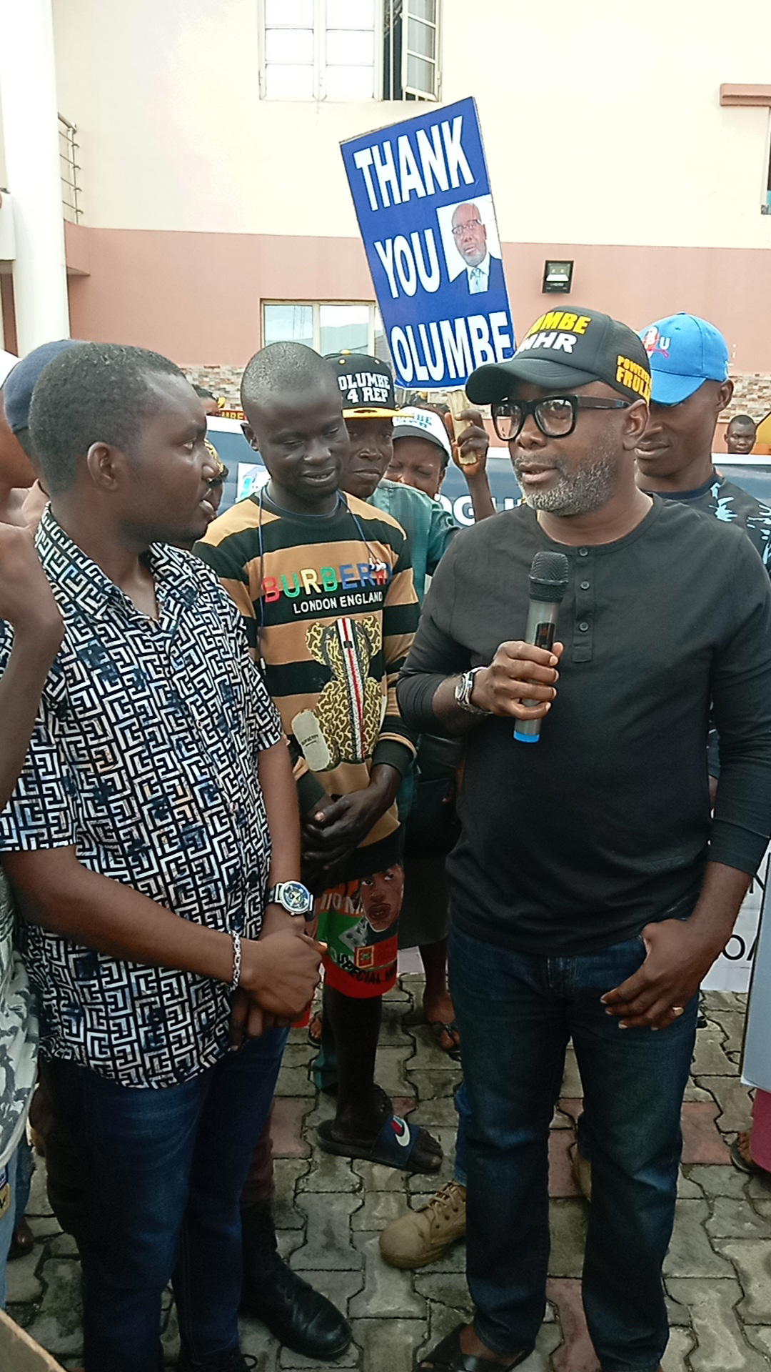Olumbe unveils N5million fund for Ekimogun youths.