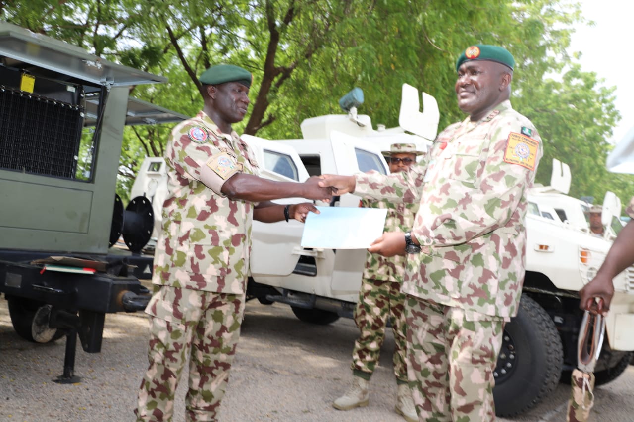 MNJTF: Force Commander hands over AU donated equipment to sector 3 ...