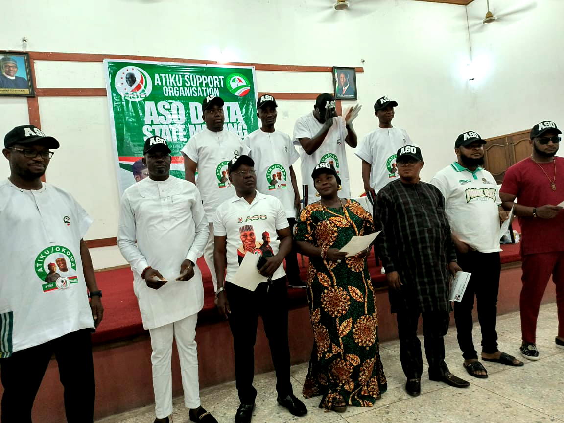 2023: Atiku Support Organisation unveils 19-man team in Delta ...