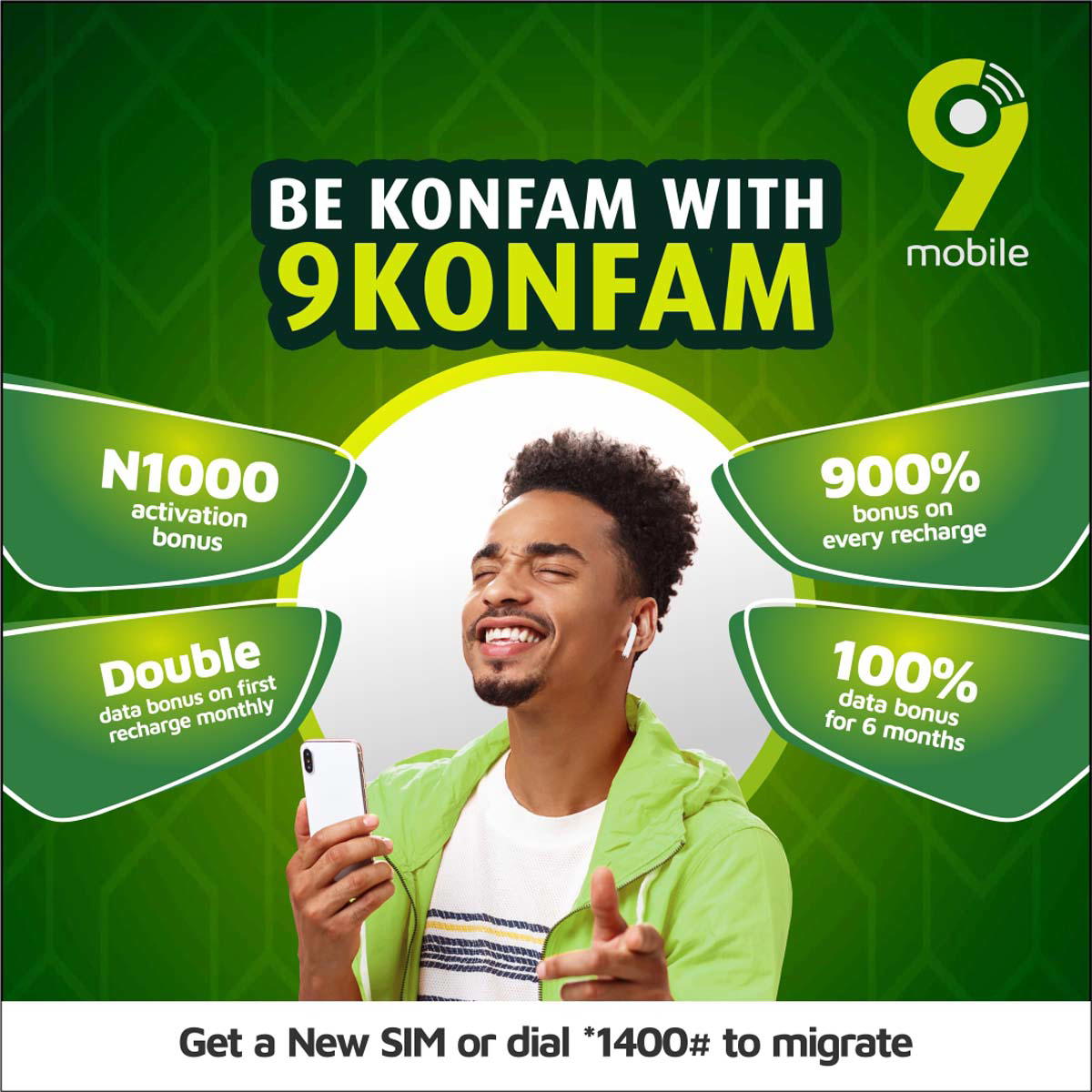 9mobile Offers Massive Voice and Data Bonuses with the New 9Konfam ...