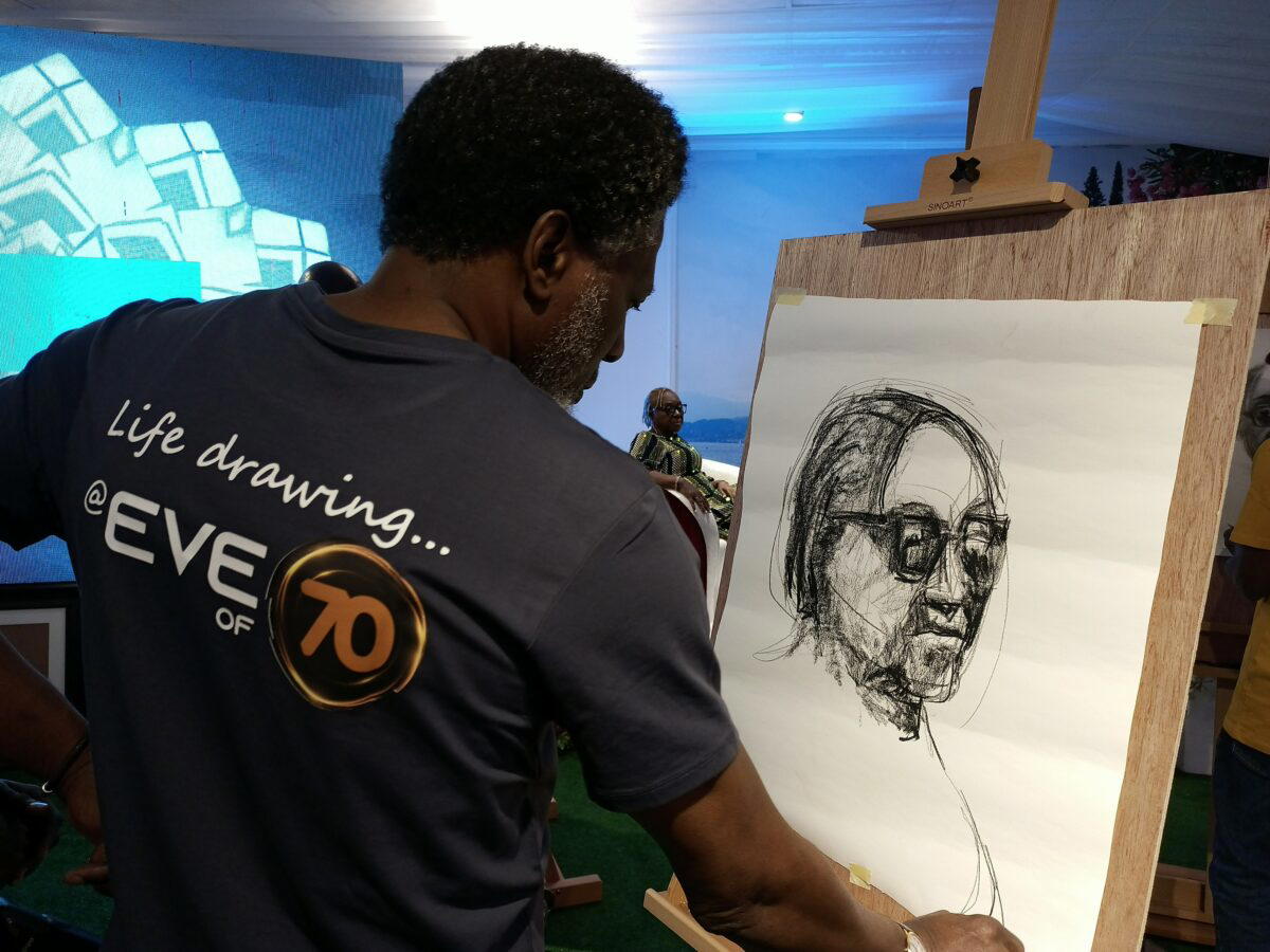 When Modupe Ogunlesi sat for 5 masters in life drawings