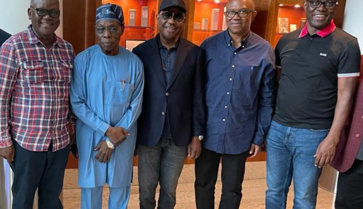2023: Obasanjo, Obi, Wike, Duke, others meet in London