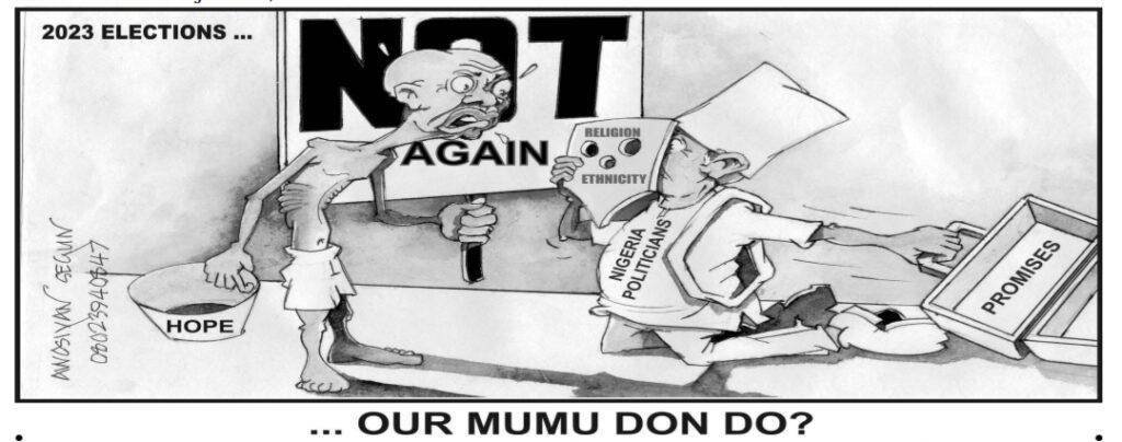Cartoon: 'Our mumu don do?' - Vanguard News