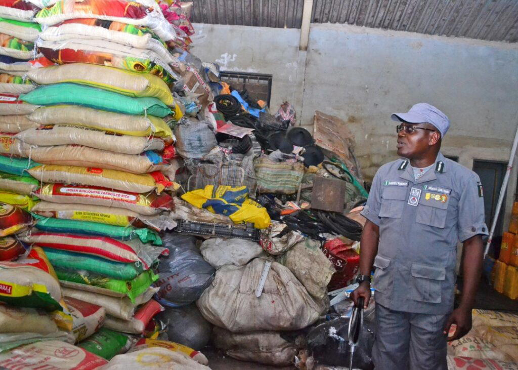 Customs impounds 3,154 bags of rice, 18,100 litres of PMS in Ogun ...