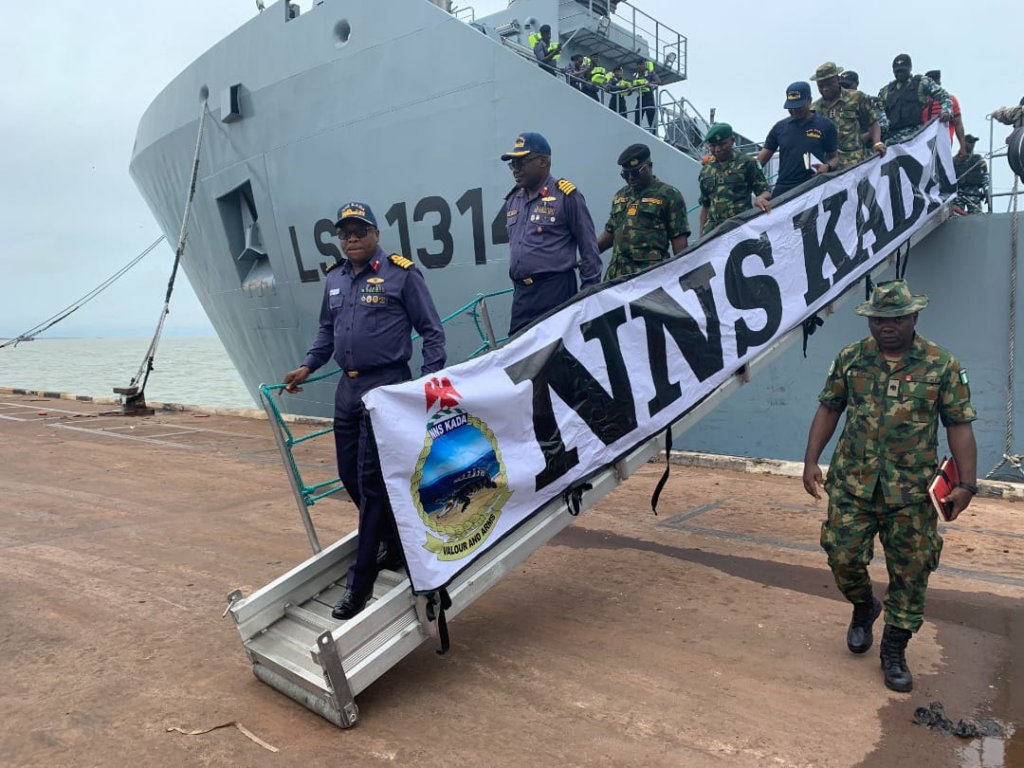Nigerian Navy Ship, KADA arrives Guinea Bissau - Vanguard News
