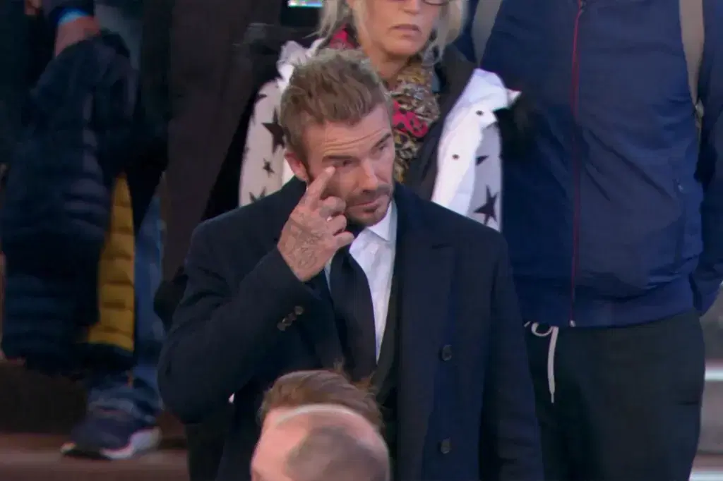 David Beckham Cry On Men Never Cry” Meanwhile Men's Are Crying After