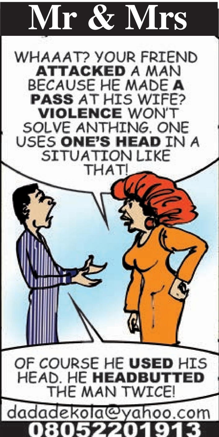 Mr & Mrs: Head of house - Vanguard News