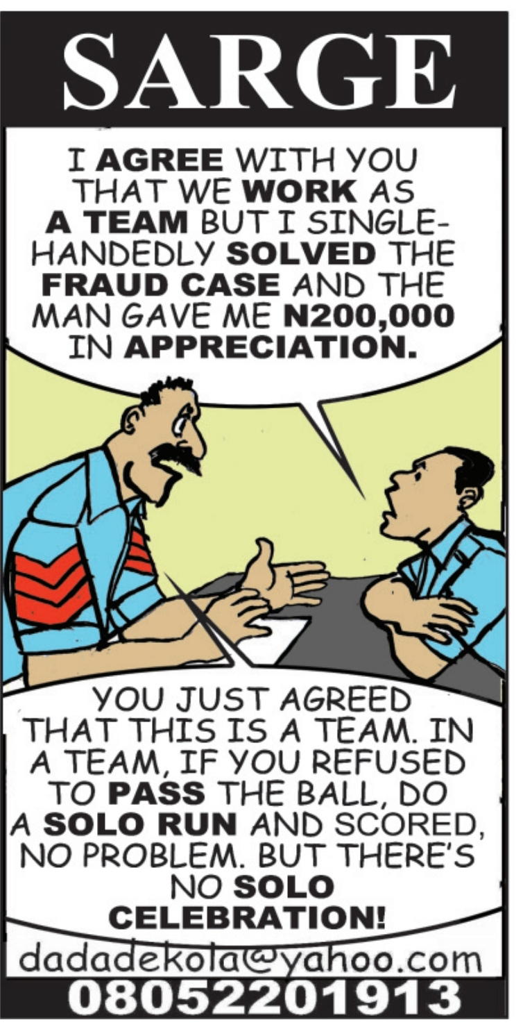 Cartoon: Sarge-a-team - Vanguard News