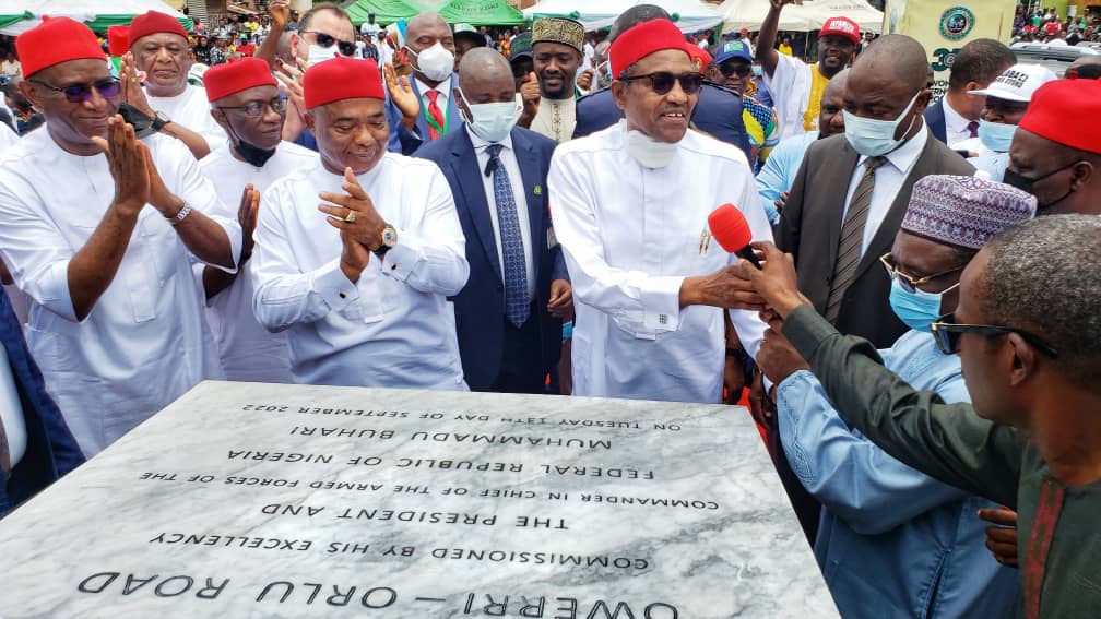 Buhari commissions Orlu/Owerri dual carriage road - Vanguard News