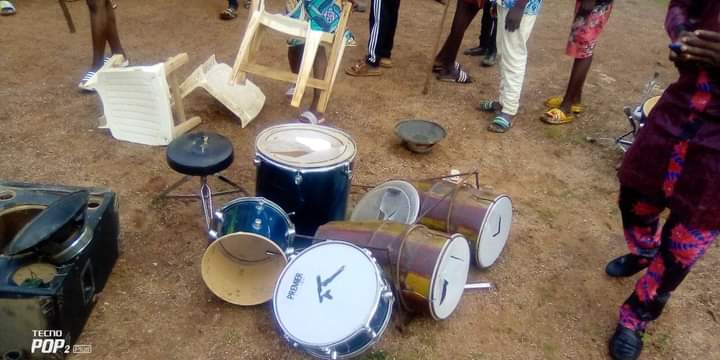 Masquerades invade church, flog worshippers in Plateau community