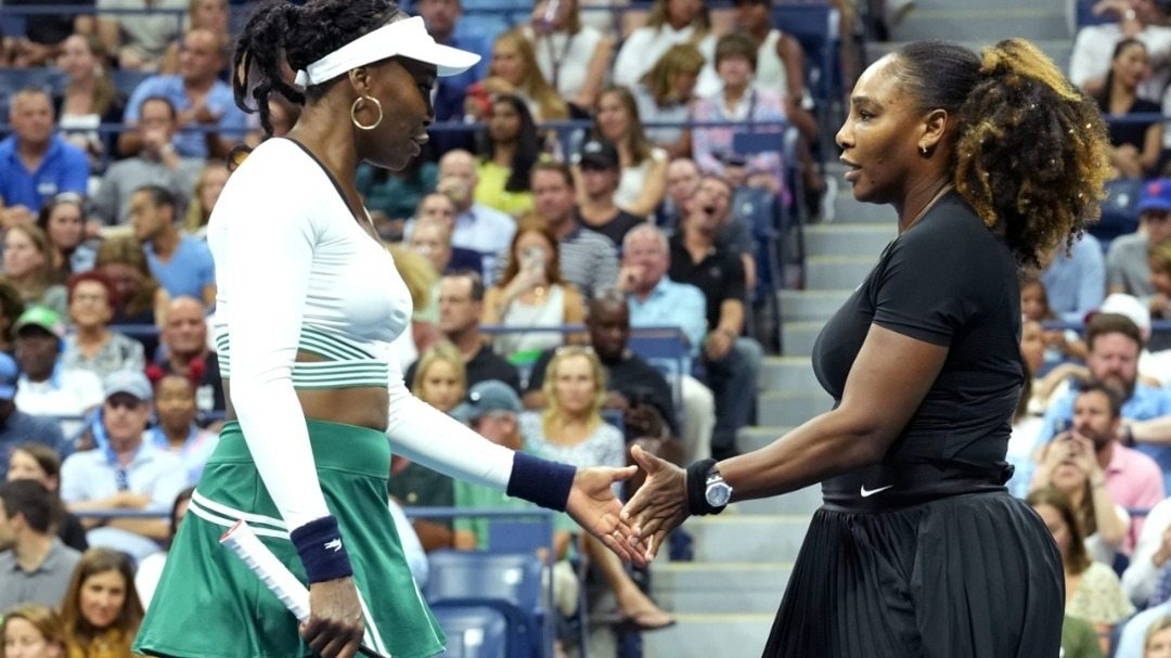Williams sisters beaten in first doubles round at US Open