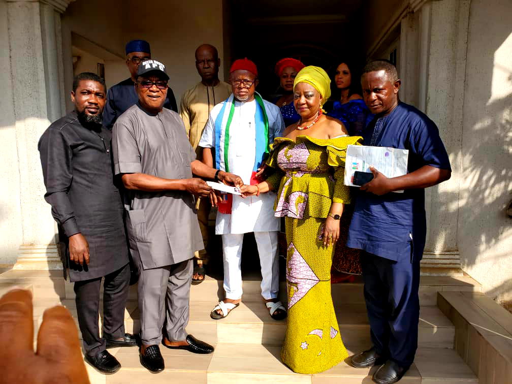 APC registration: Lauretta Onochie formalises membership