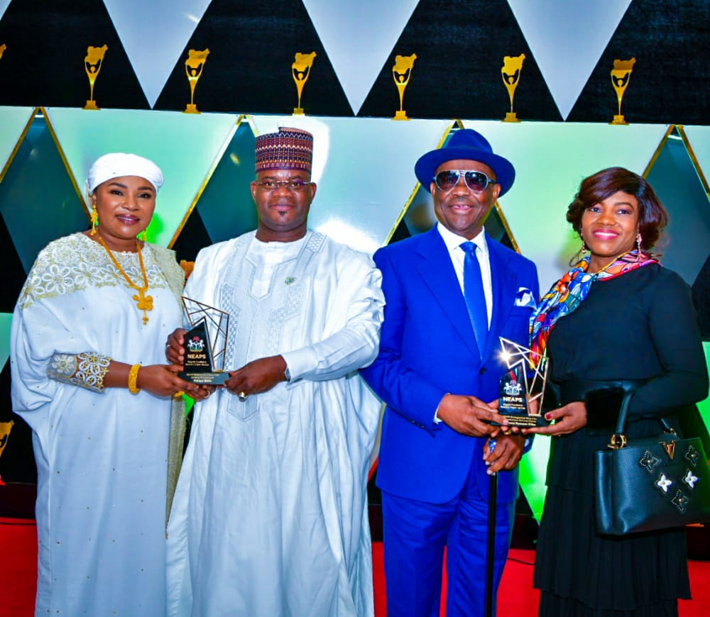 Governor Yahaya Bello bags presidential award on security