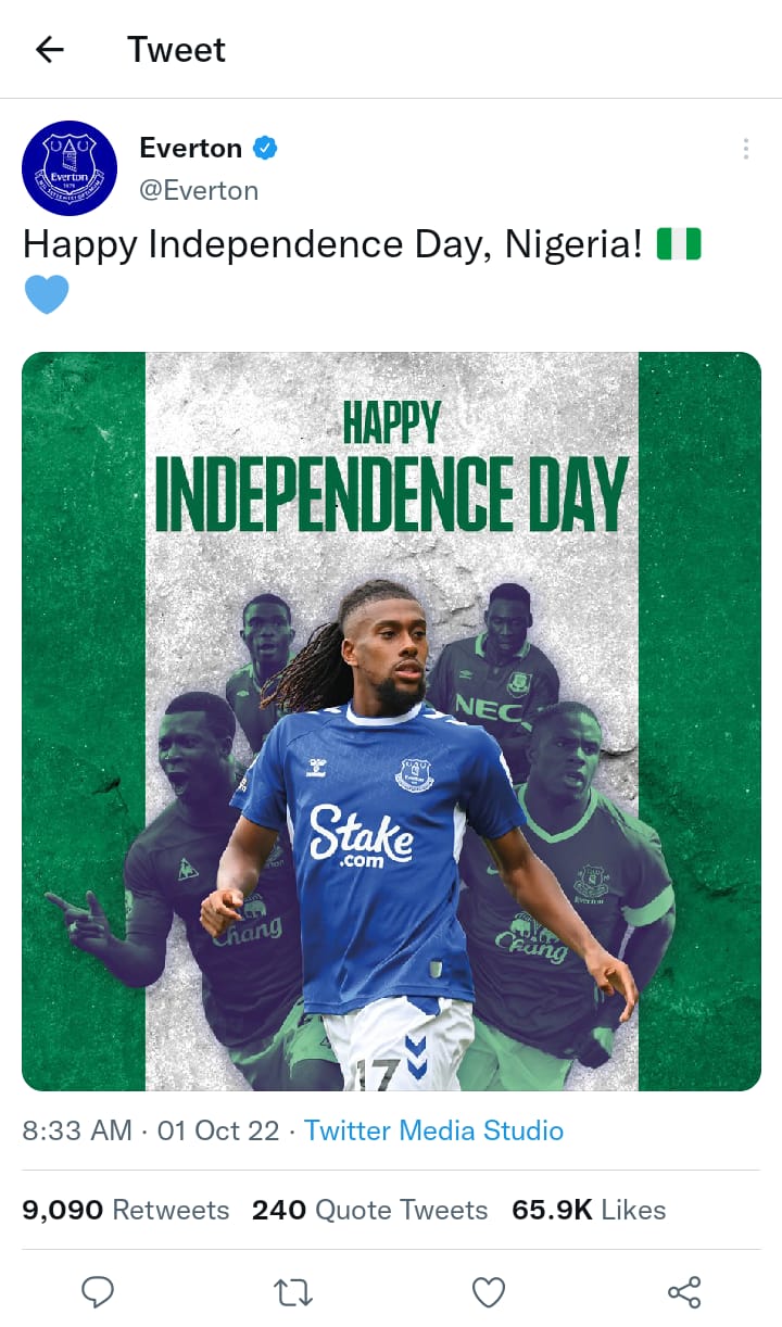 How foreign football clubs celebrated Nigeria’s Independence Day