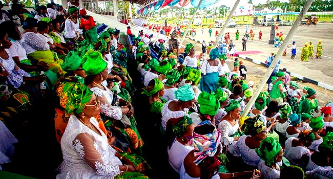 [Photos] APC women, Uzodimma rally support for Tinubu in Imo