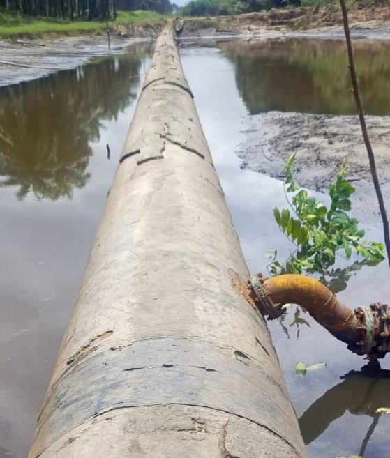 PHOTOS: Crude oil thieves’ major export pipeline, platform uncovered