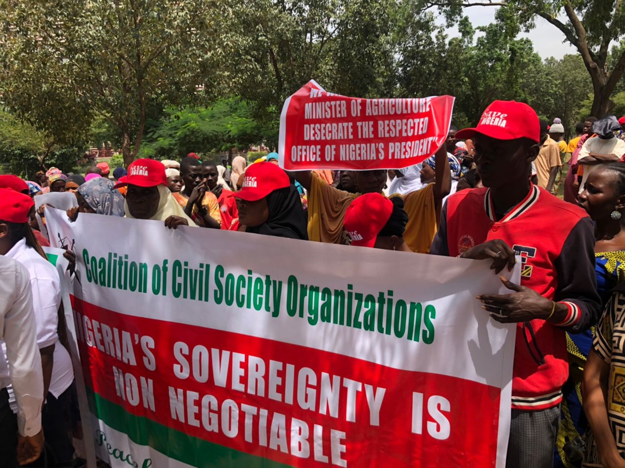 CSOs storm Abuja, protest illegal slaughter of donkeys by foreign ...