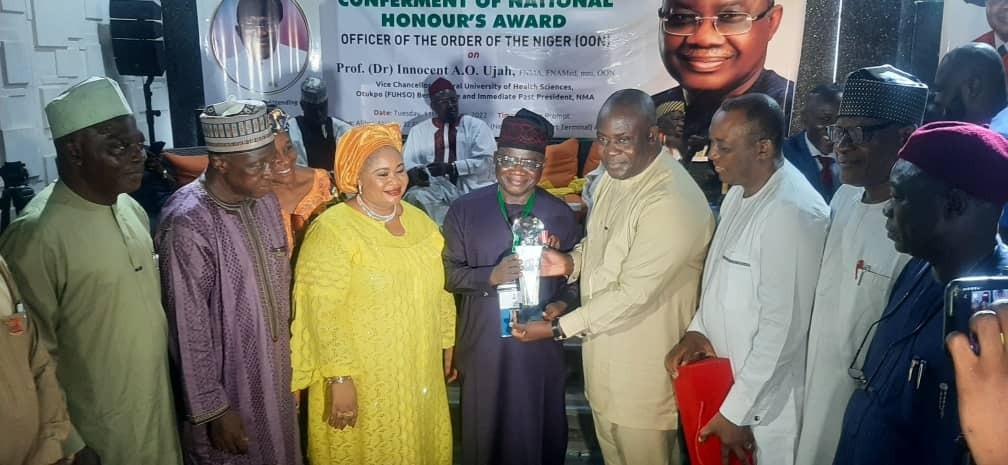 Ujah eulogized over OON Award - Vanguard News
