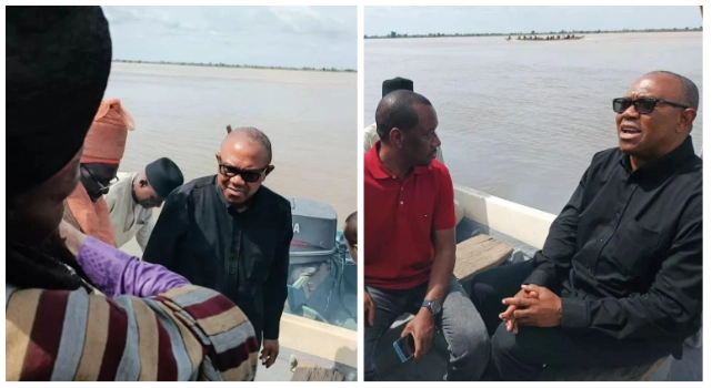 Peter Obi visits Taraba, asks FG to declare state of emergency on ...