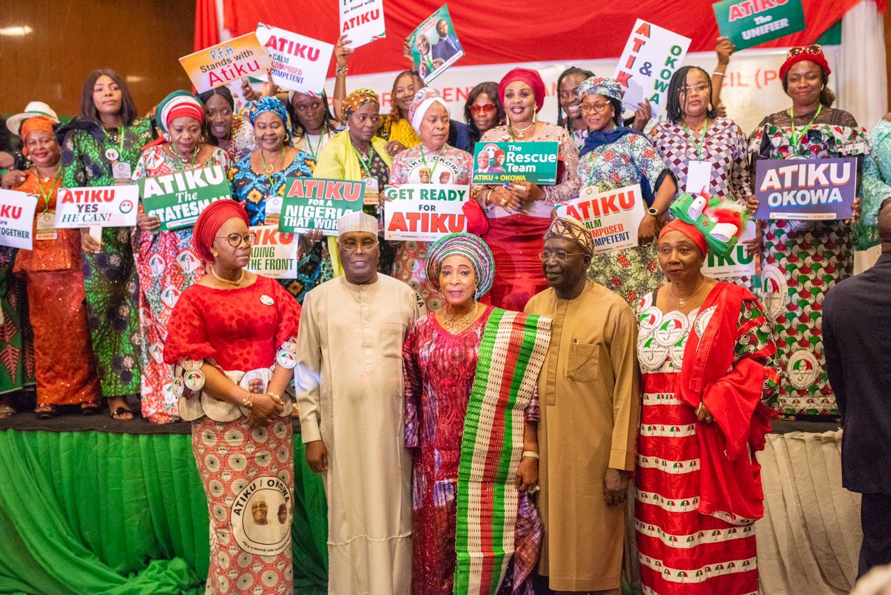 2023: Deliver votes, take leadership — Atiku charges women as PDP ...