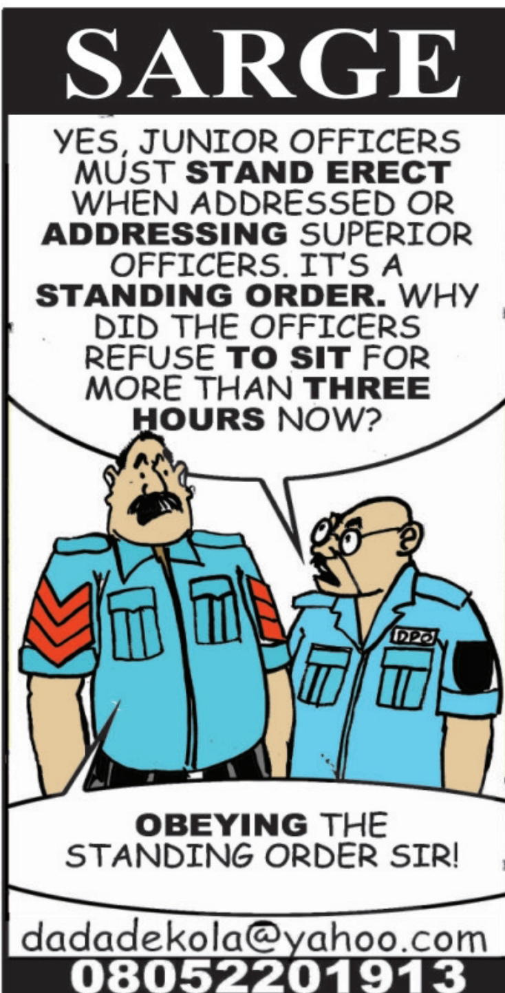 Cartoon: Sarge-attention - Vanguard News