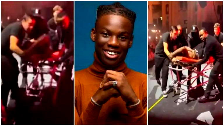 Rema ‘collapses’ on stage during UK concert - Vanguard News