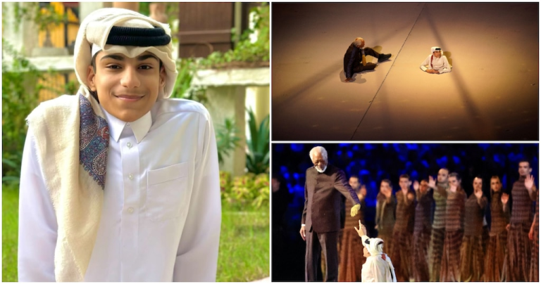 Ghanim Al Muftah, Qatari youth icon who shined at Qatar 2022 opening ...