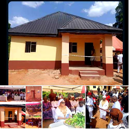 Senator Oduah builds, donates bungalow to a Widow, Madam Akueke Iwunze