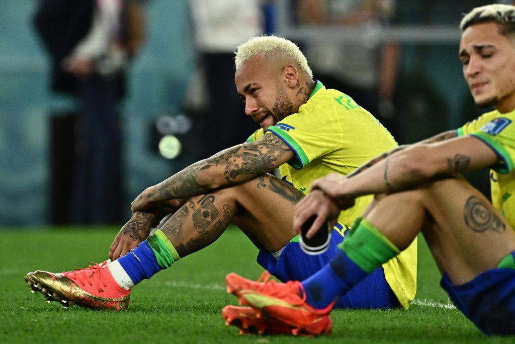 PHOTOS: Brazil players in tears after World Cup exit - Vanguard News