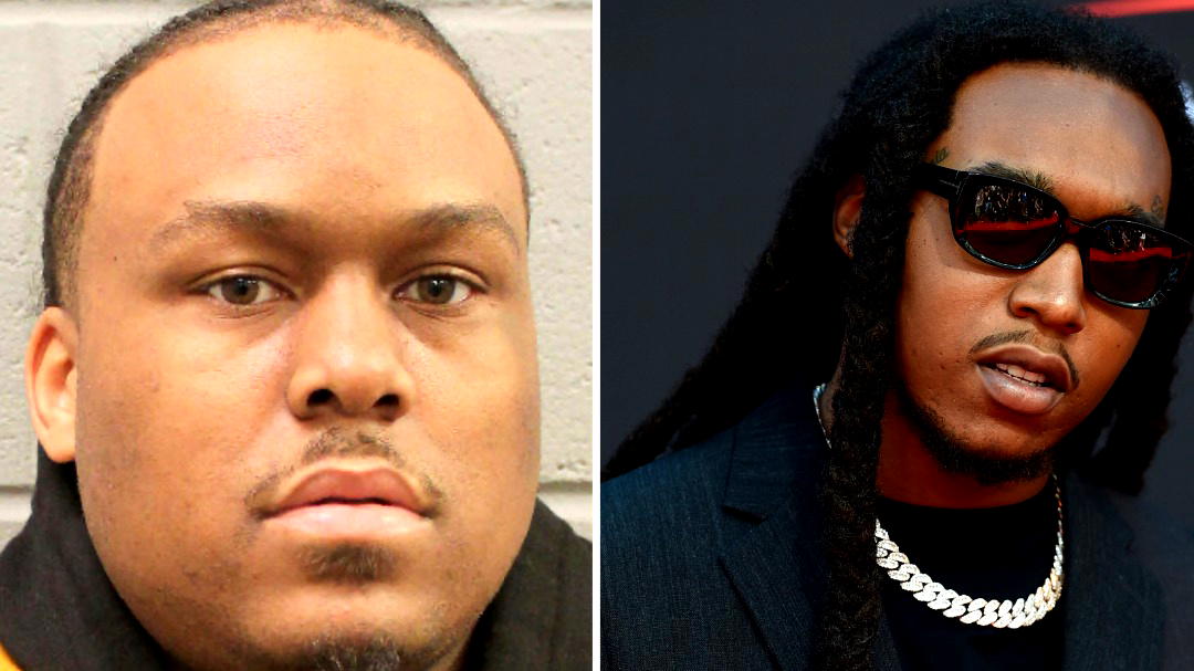 Suspect charged with murder in shooting of rapper Takeoff