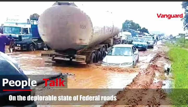 People Talk: On the deplorable state of Federal roads - Vanguard News