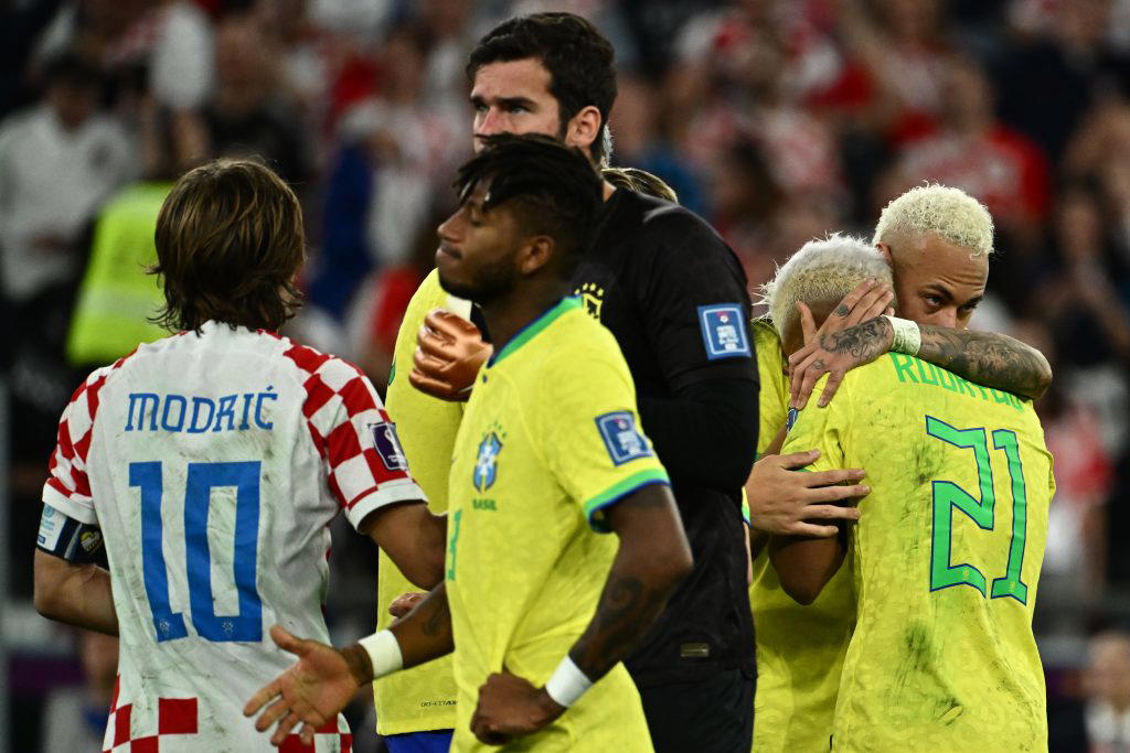 PHOTOS: Brazil players in tears after World Cup exit - Vanguard News