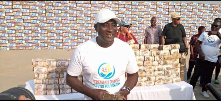 Prophet Fufeyin splashes N100m, noddle's on workers, members, visitors