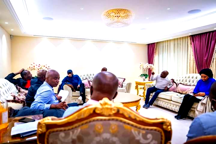 Photos: Tinubu meets Gbajabiamila, El-Rufai, Fayemi, others in London