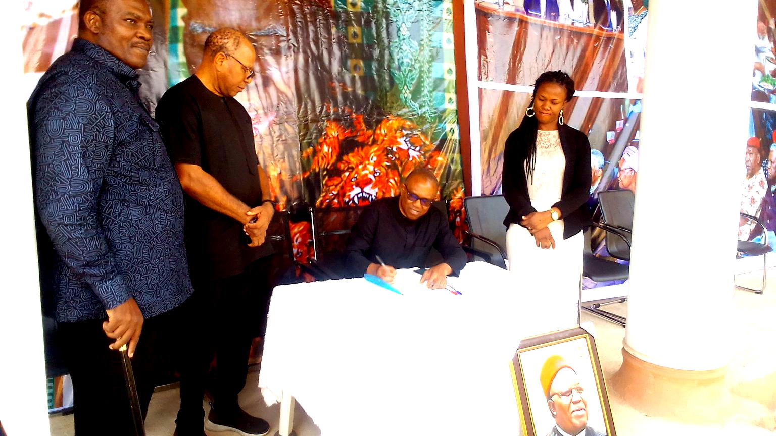 Obi signs condolence register for Obiozor, says he is great, respected ...