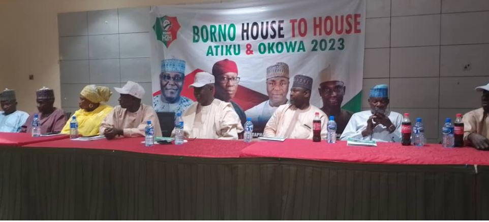 2023: Borno PDP unveils House to House Campaign project for Atiku/Okowa