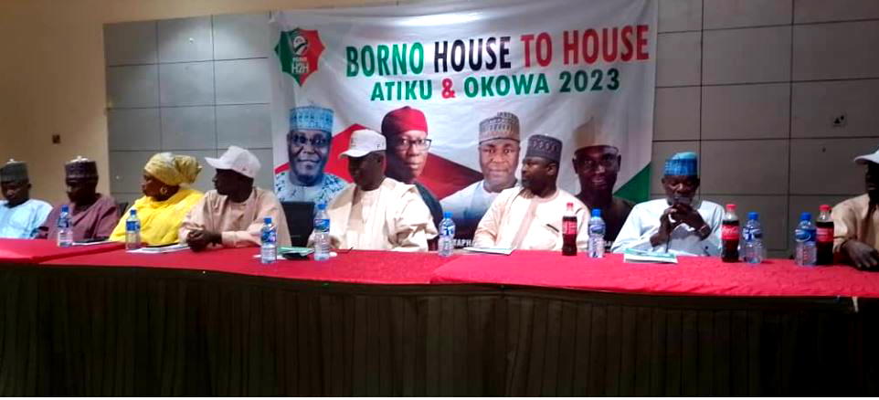 2023: Borno PDP unveils House to House Campaign project for Atiku/Okowa