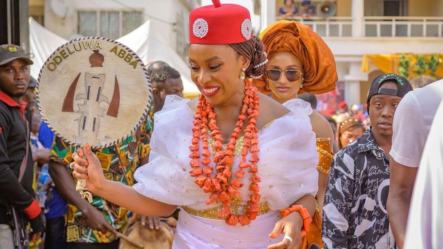 Chimamanda becomes first woman to receive chieftaincy title in hometown ...