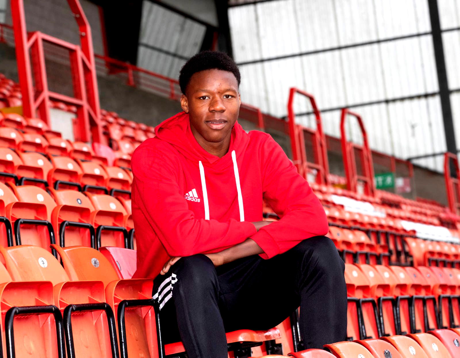Spanish-Nigerian striker, Okosun, joins Airdrieonians FC first team